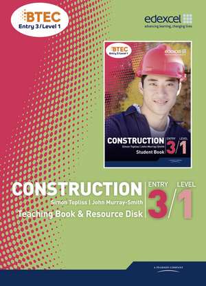 BTEC Entry 3/Level 1 Construction Teaching Book and Resource Disk ...